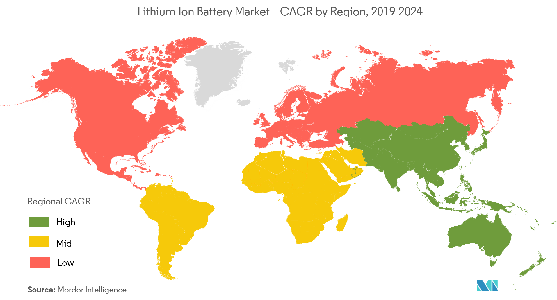 Lithium-Ion Battery Market | Growth, Trends, and Forecast (2019 - 2024)
