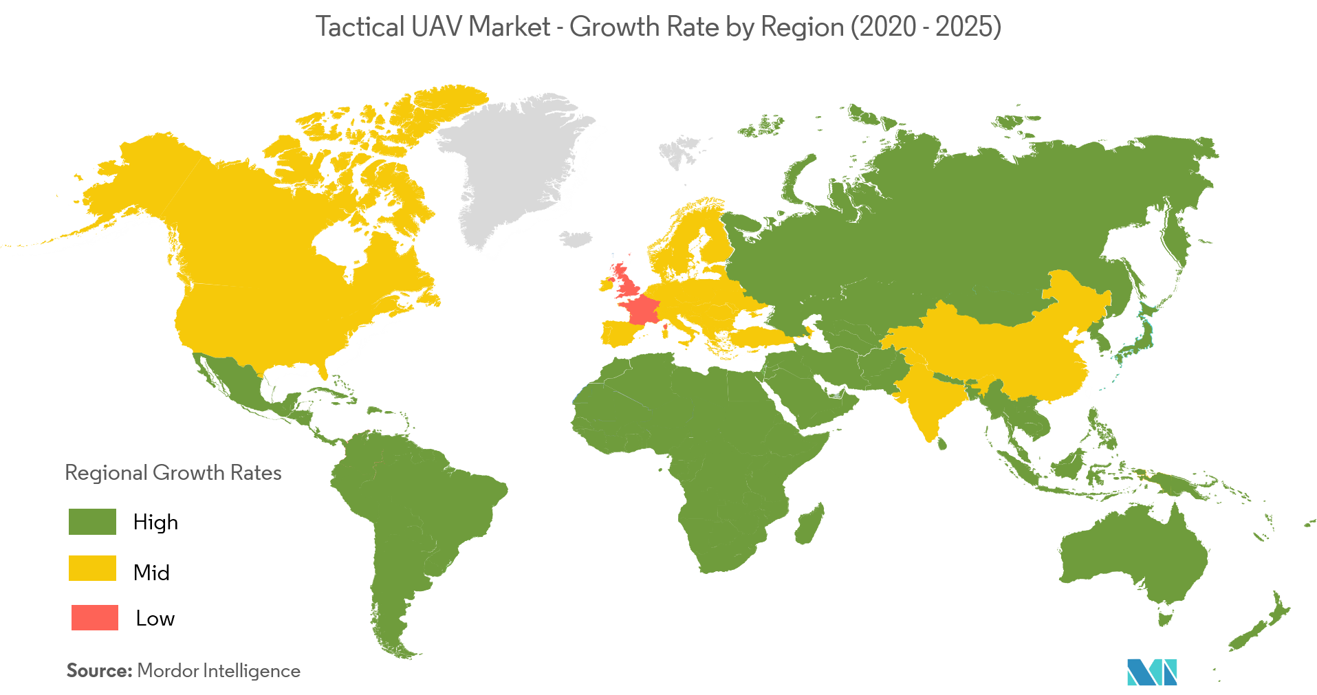 Tactical UAV Market | Growth, Trends, and Forecast (2020 - 2025)